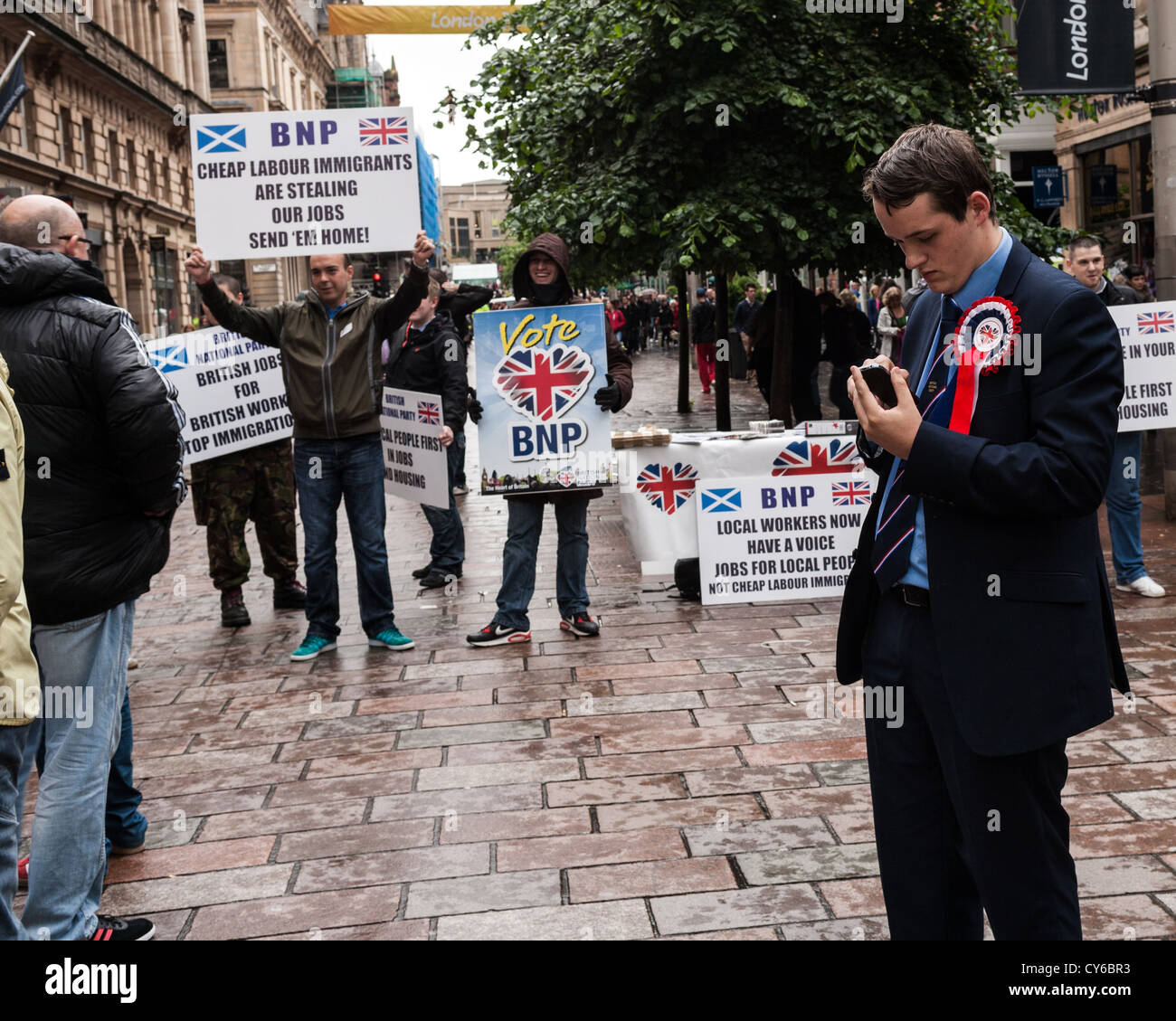British national party hi-res stock photography and images - Alamy