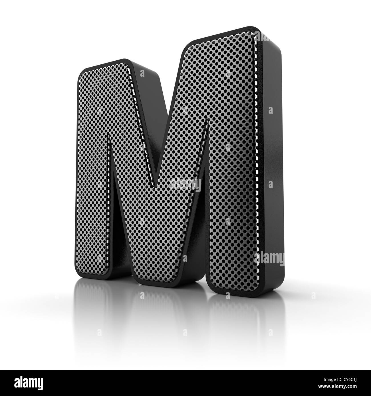 Metal letter m hi-res stock photography and images - Alamy