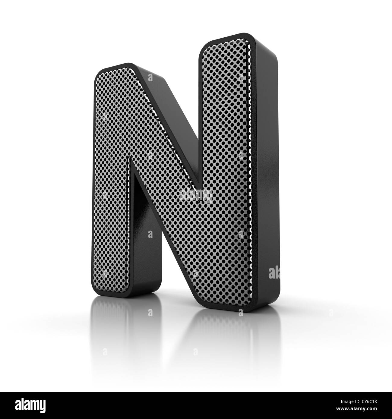 The letter N Stock Photo - Alamy