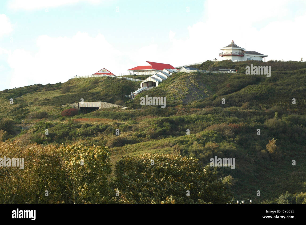 The Cliff Railway on Constitution Hill, Aberystwyth Stock Photo - Alamy