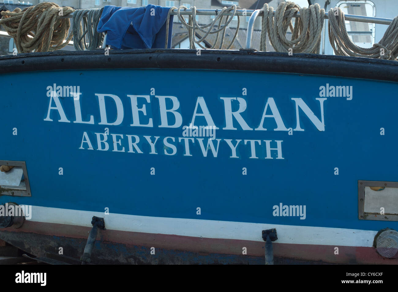 Boats moored at aberystwyth marina hi-res stock photography and images ...
