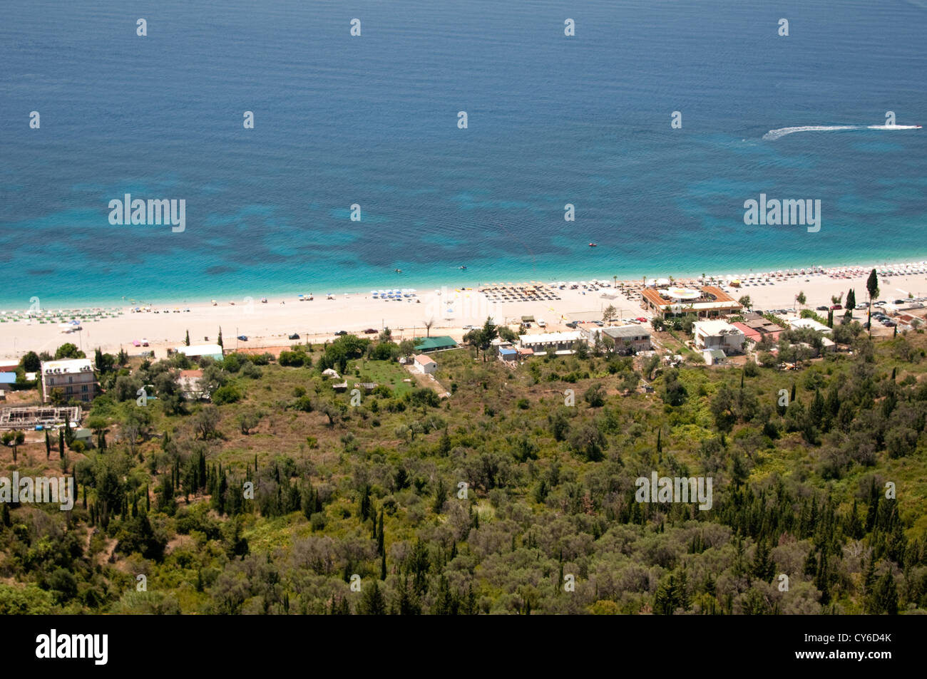 Dhermi beach, Albania Stock Photo - Alamy