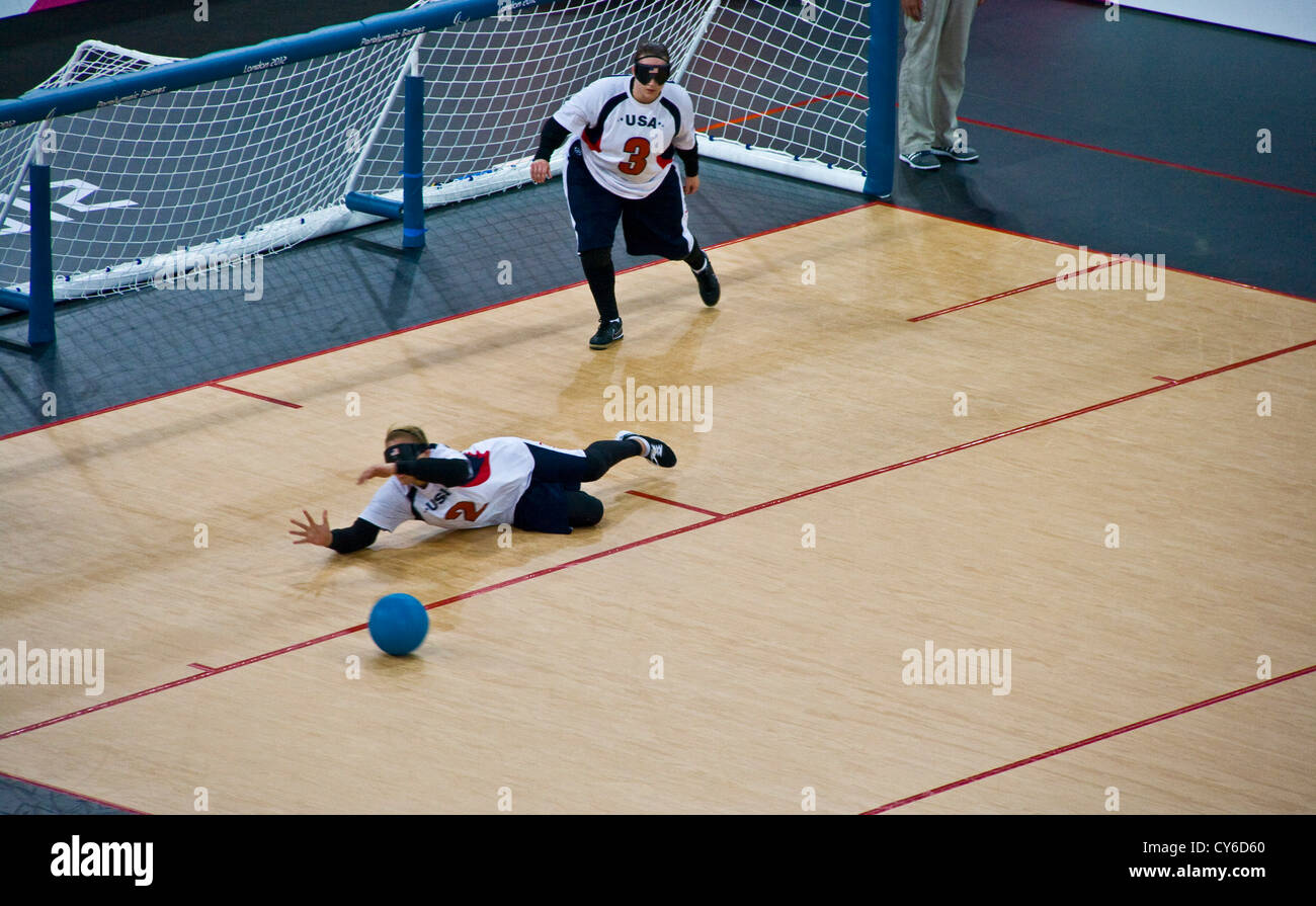 Goalball court hi-res stock photography and images - Alamy