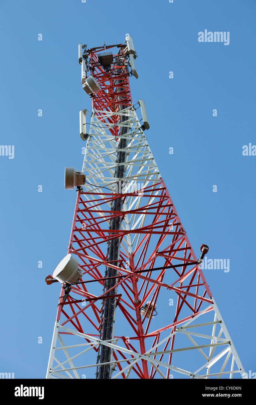 Self supporting cellular antenna tower , Finland Stock Photo - Alamy