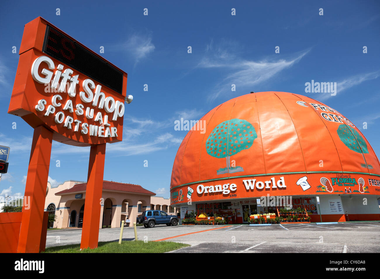 eli's orange world the worlds largest orange kissimmee florida usa ...