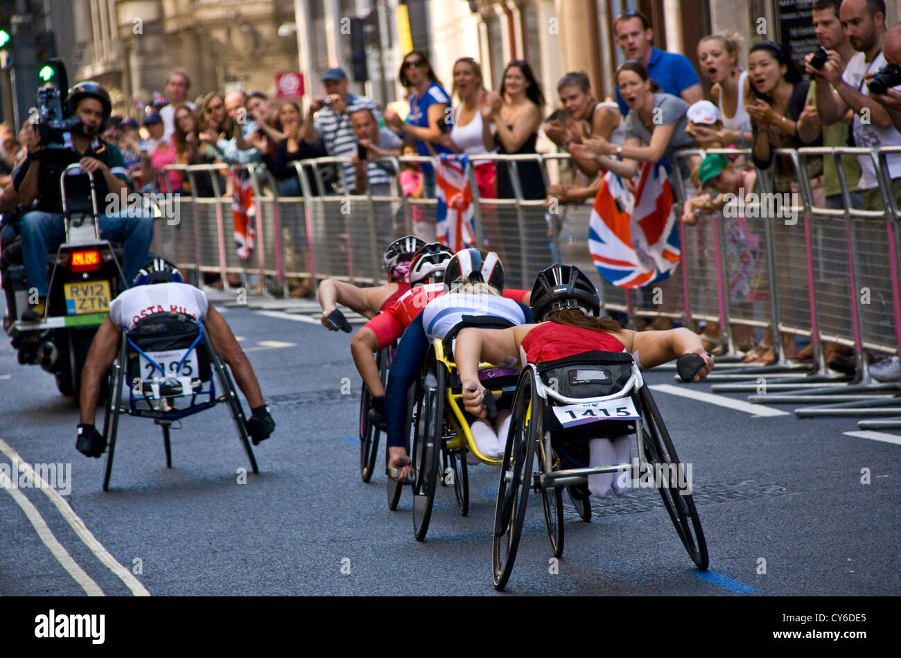 Disability wheelchair crowd race hi-res stock photography and images ...
