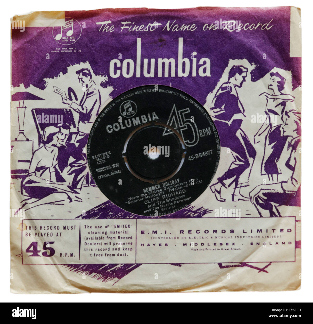 Summer holiday cliff Cut Out Stock Images & Pictures - Alamy