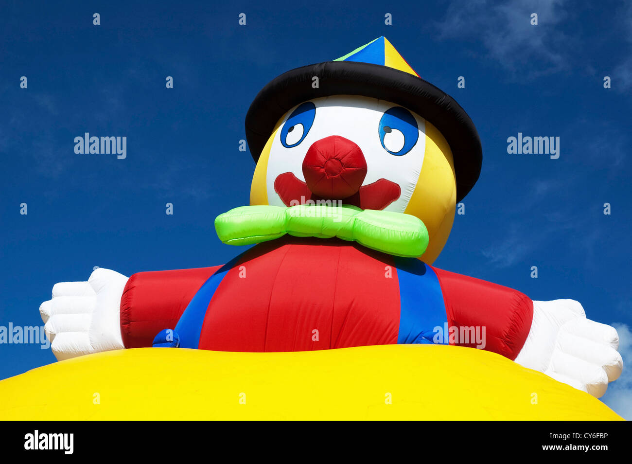 A large inflatable clown Stock Photo - Alamy