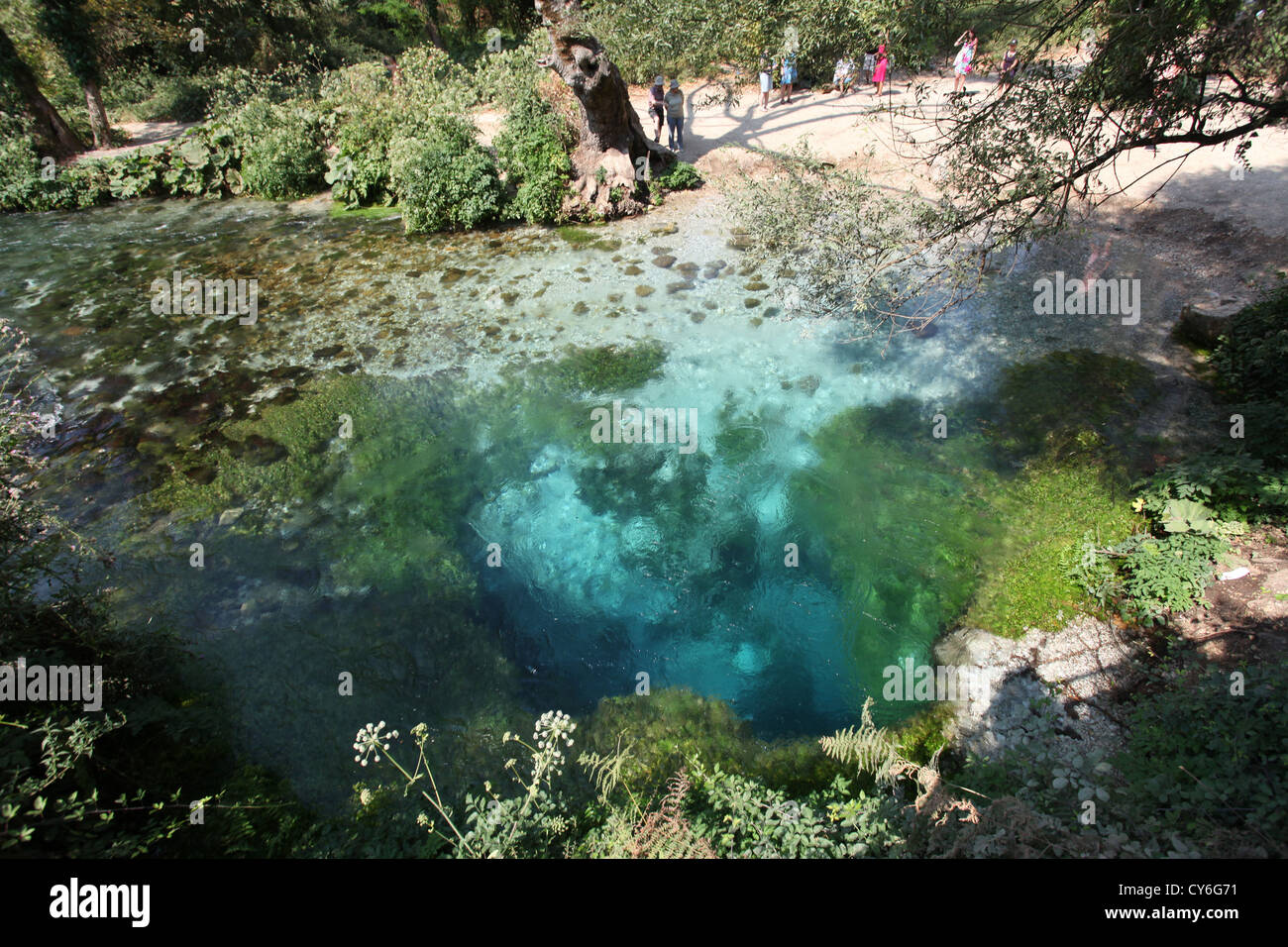 Blue eye albania hi-res stock photography and images - Alamy