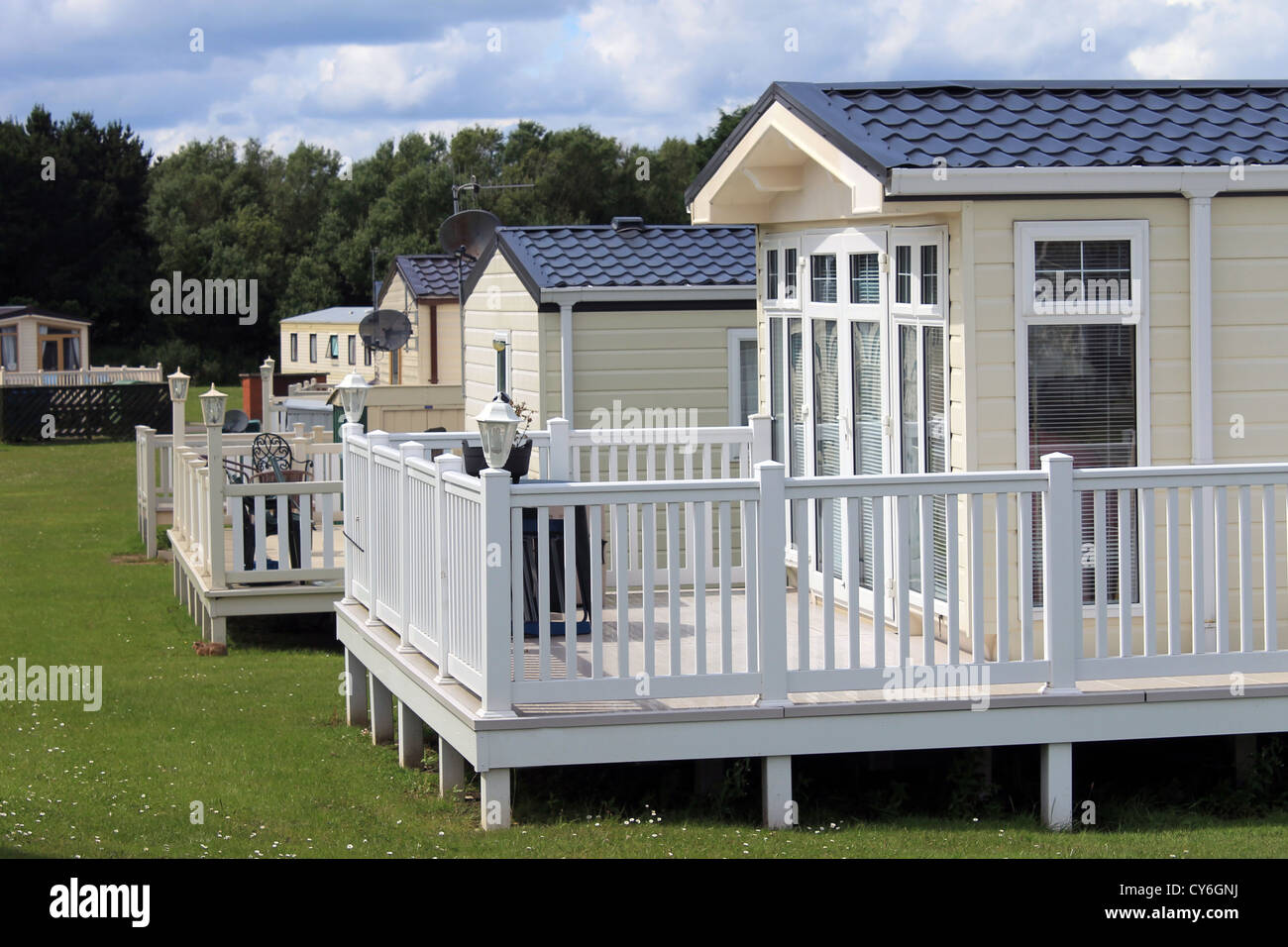 Trailer homes hi-res stock photography and images - Alamy
