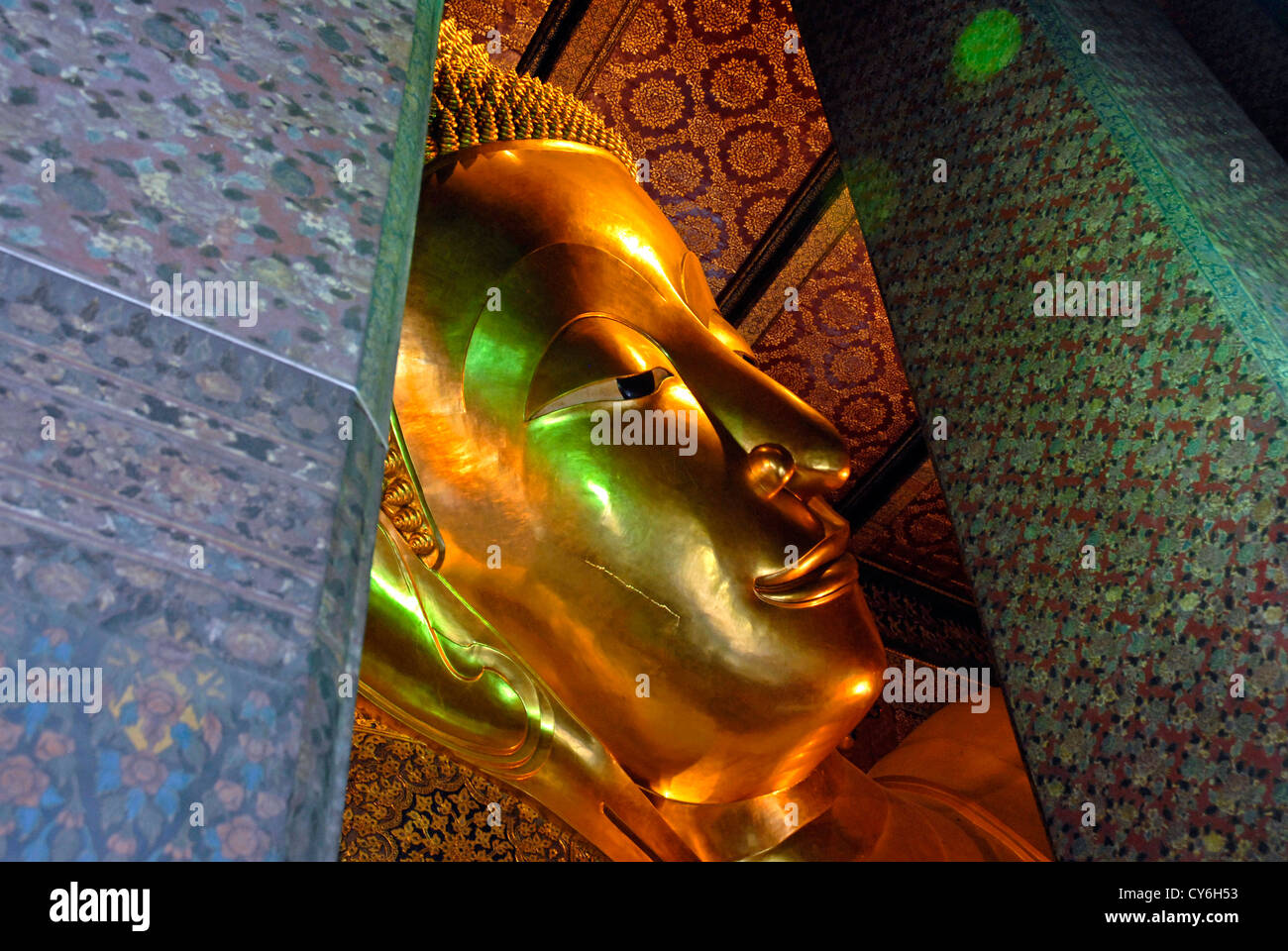 Temple, Reclining Buda, Buddha, Bangkok, Thailand, Asia Stock Photo - Alamy