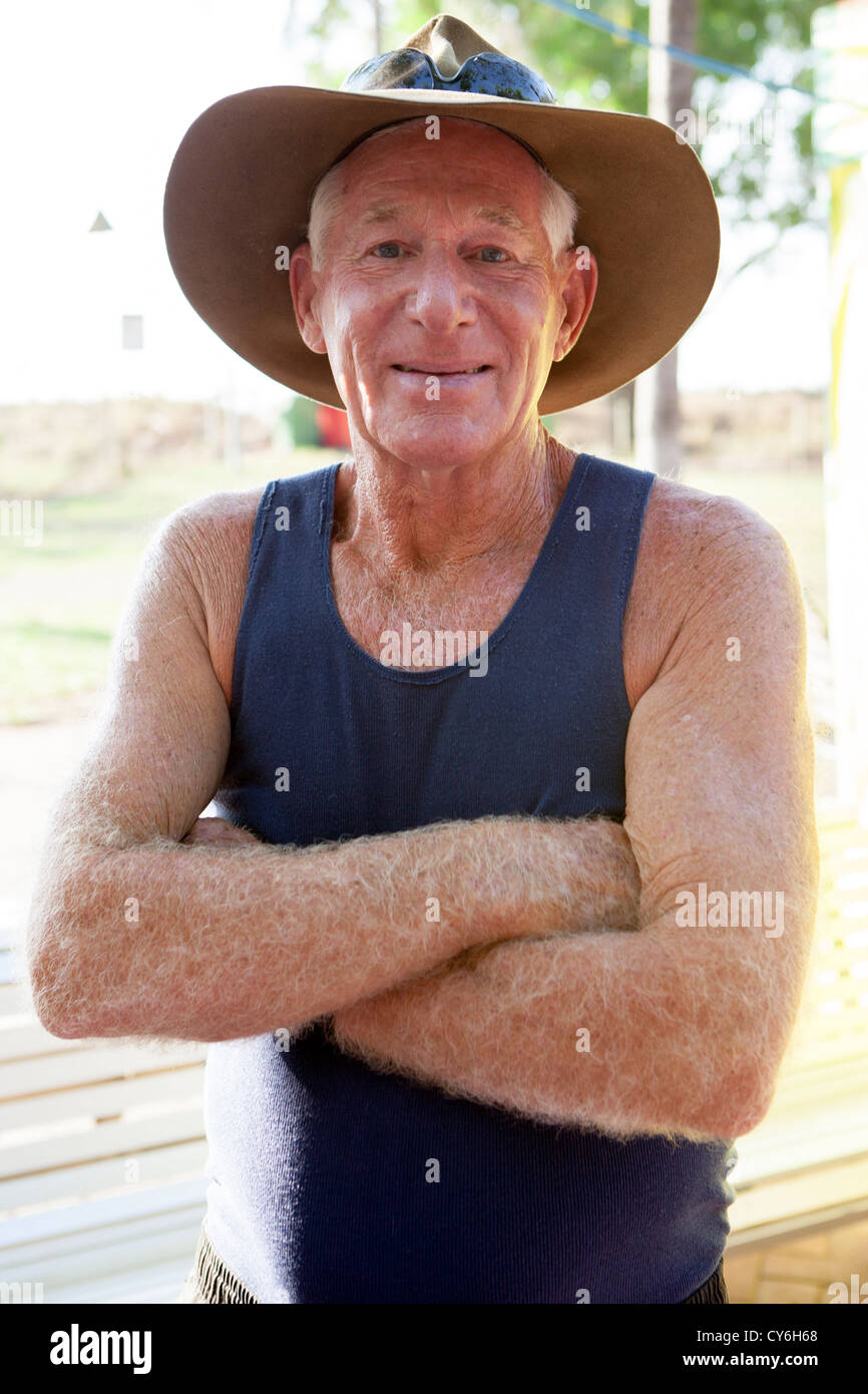 Australian male stall Owner. Mindle Beach Sunset Market. Darwin ...
