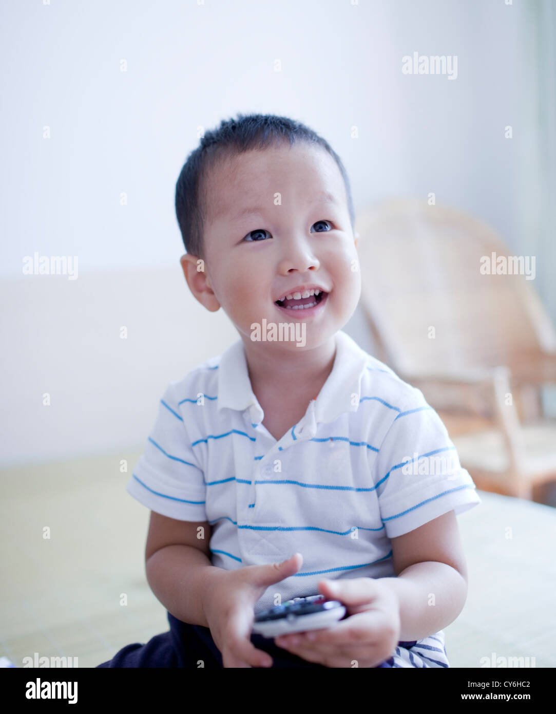China television boy hi-res stock photography and images - Alamy