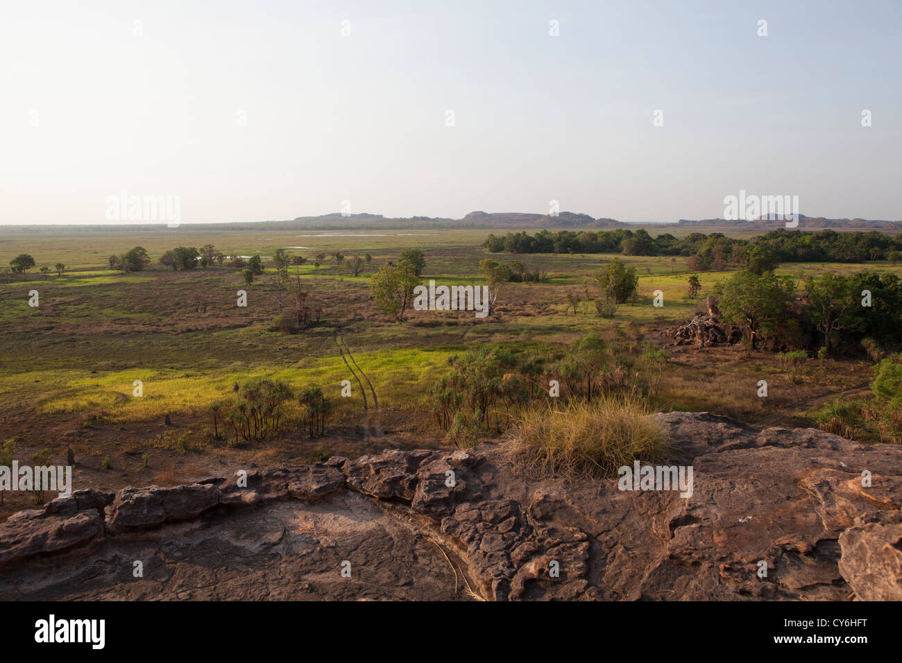 Ubirr Aboriginal heritage site in the world famous Kakadu National Park, Northern Territory ...