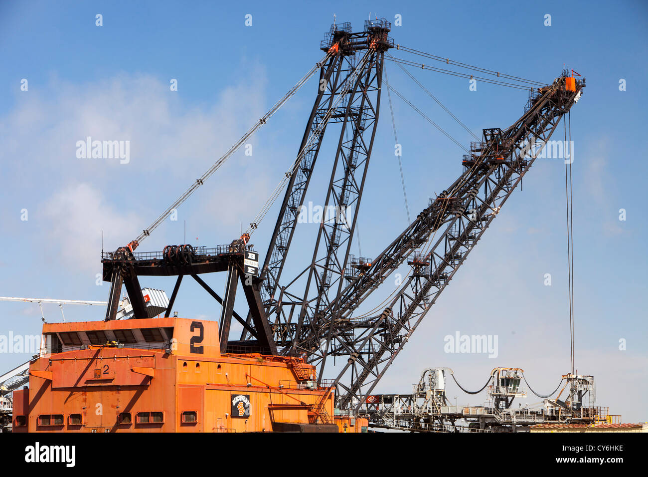 A massive bucket wheel by the Syncrude upgrader plant. The tar sands ...