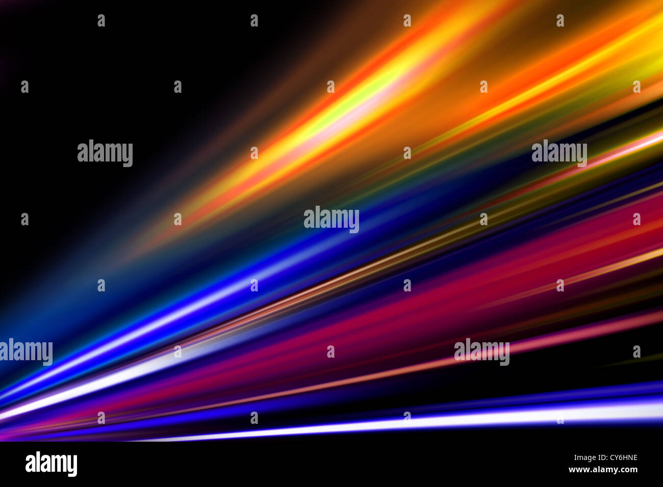 magic color night street Stock Photo - Alamy