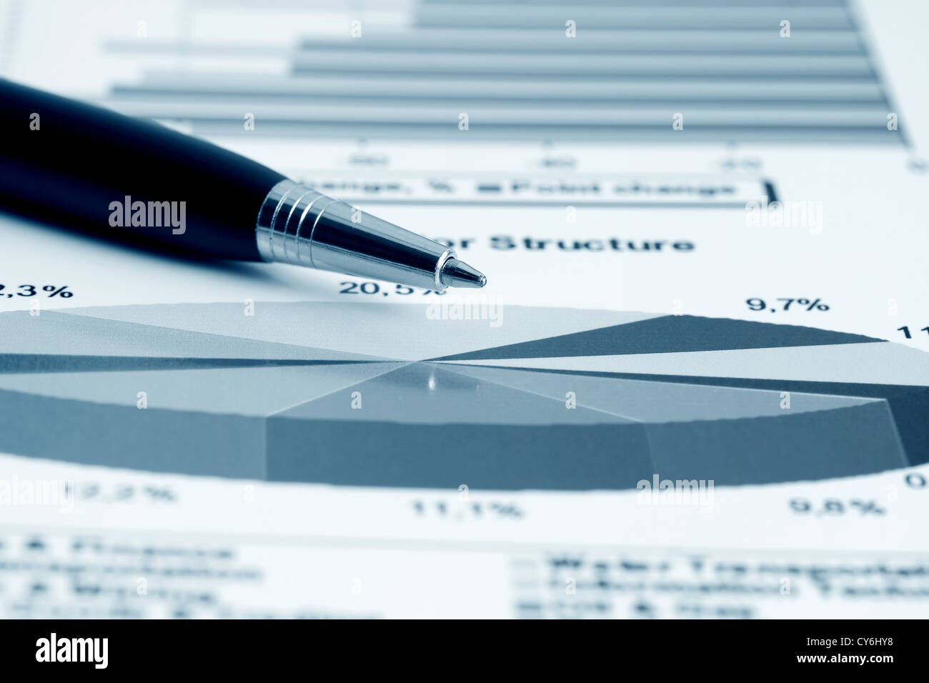 Stock market sector structure analysis Stock Photo - Alamy