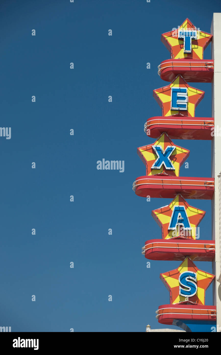 TEXAS SIGN TEXAS THEATER (©OAK CLIFF FOUNDATION 2008) JEFFERSON ...