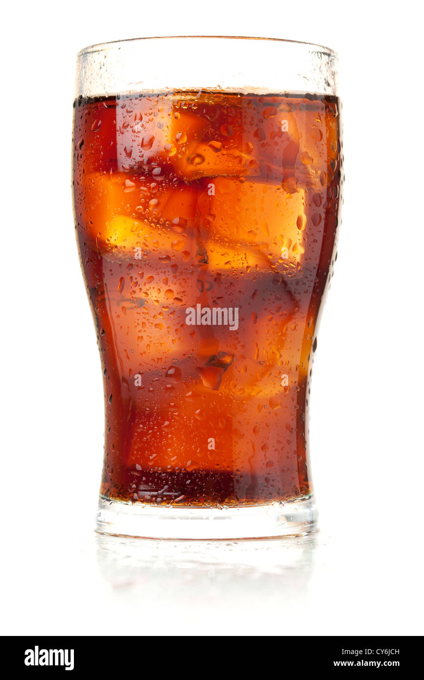 Fizz coca cola glass ice hi-res stock photography and images - Alamy