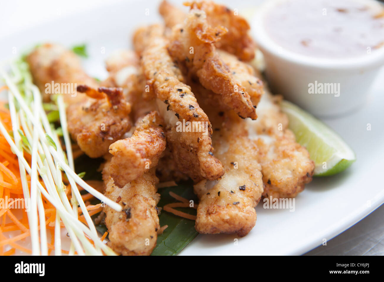 Fried Crocodile