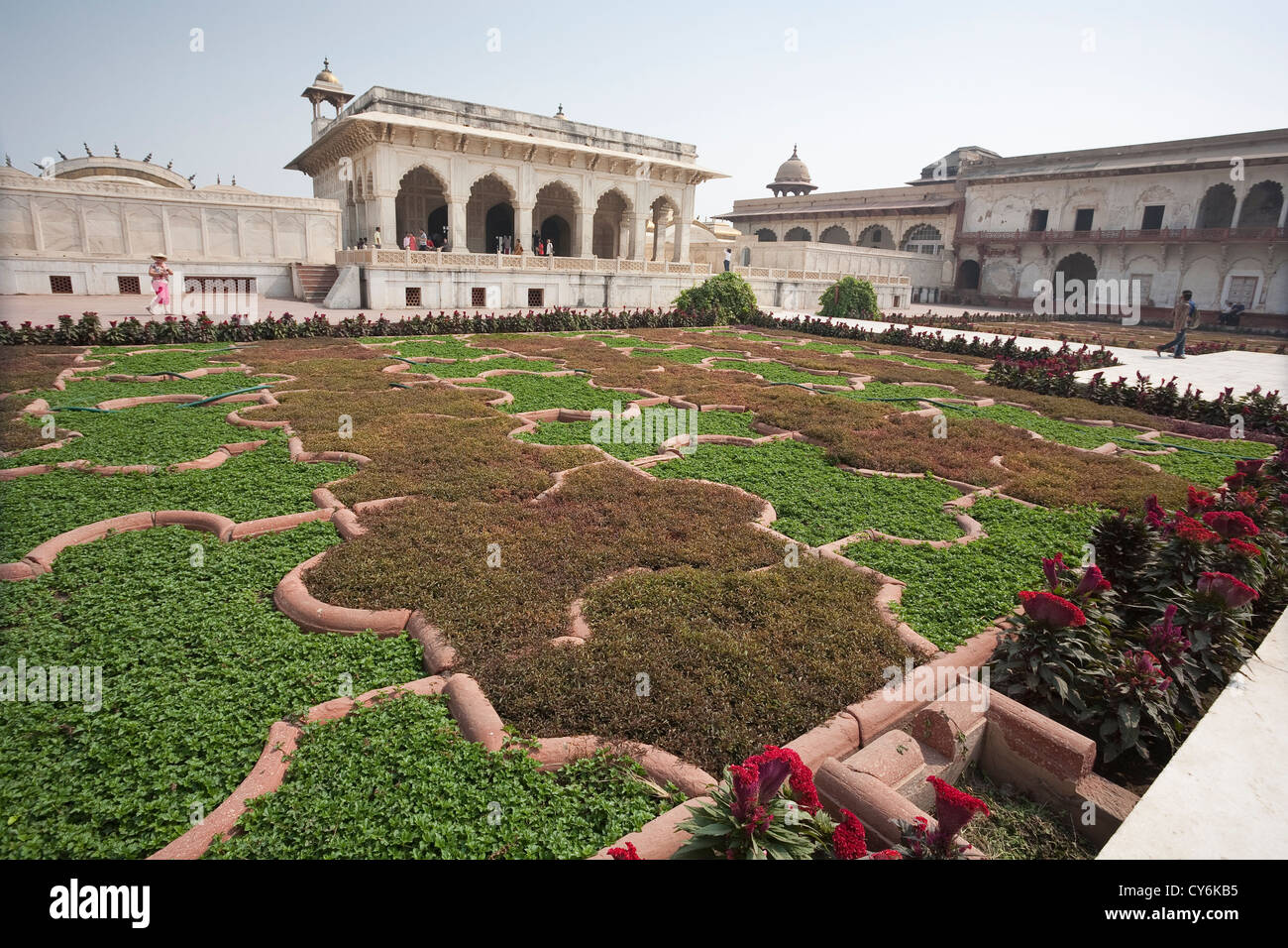 Anguri Bagh garden and Khas Mahal palace, Agra Fort - Agra, Uttar ...