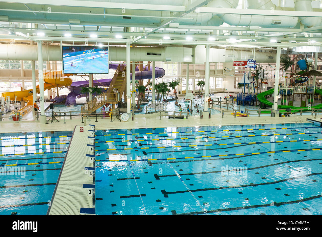 A leisure centre in Fort McMurray which is the centre of the Athabasca ...