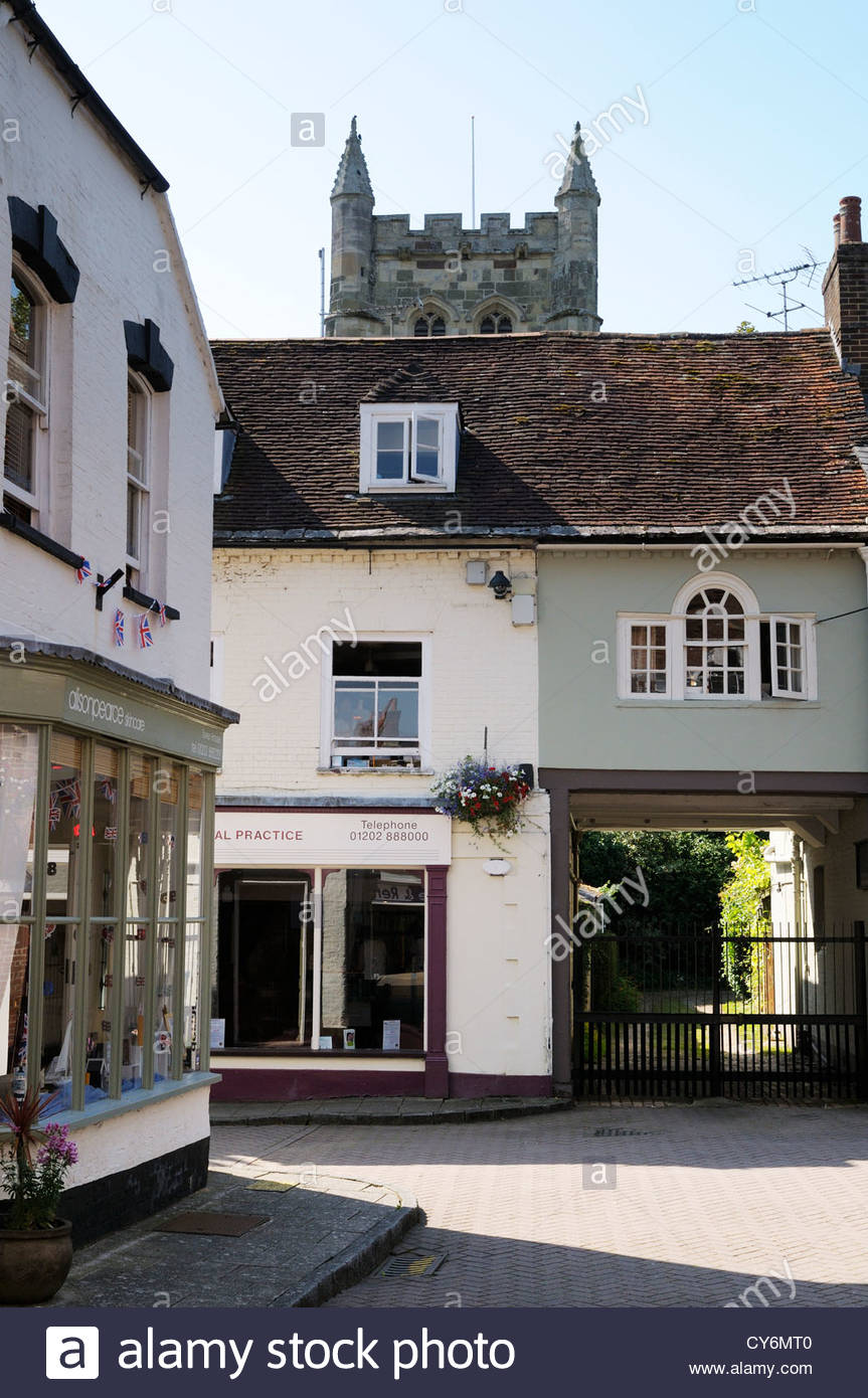 Wimborne Minster Town Square High Resolution Stock Photography and ...