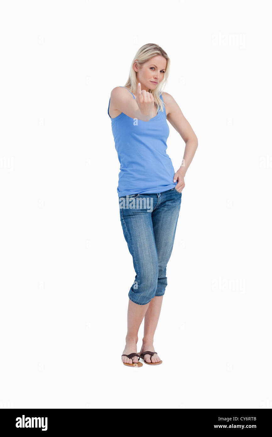 Beckoning finger Cut Out Stock Images & Pictures - Alamy