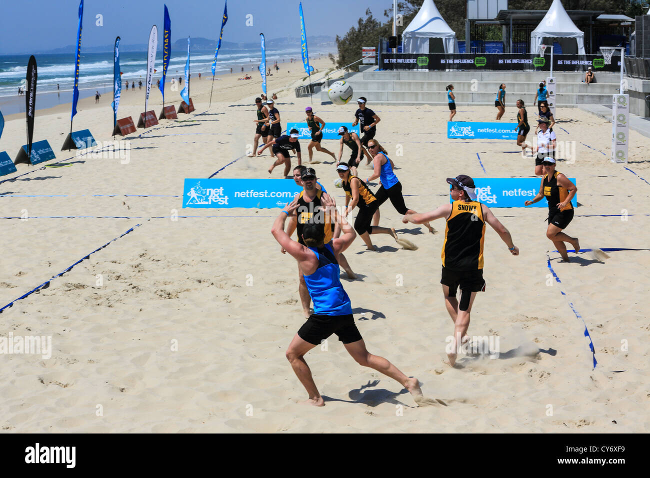 Netball game hi-res stock photography and images - Alamy