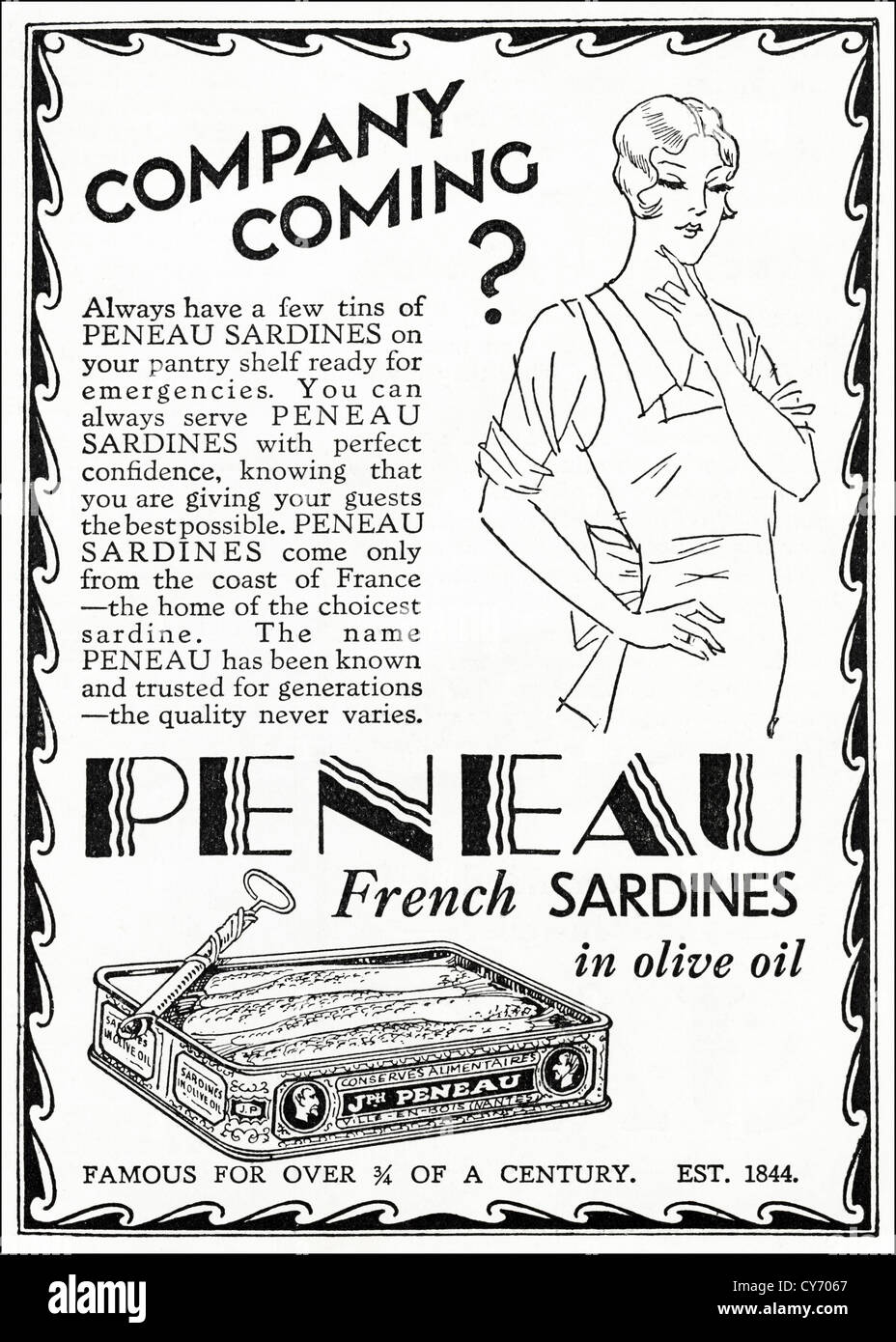 Vintage 1930s french hi-res stock photography and images - Alamy