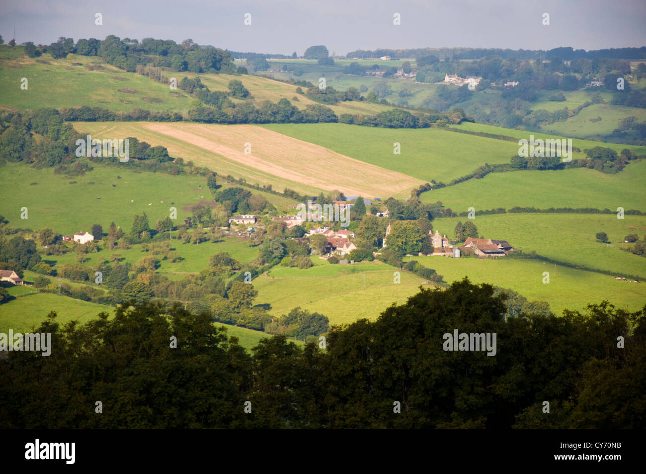 Landscape of villages hi-res stock photography and images - Alamy