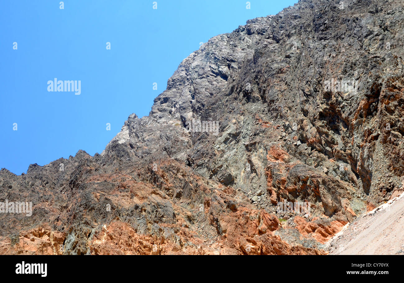Sinai mountains in Taba, Egypt Stock Photo - Alamy