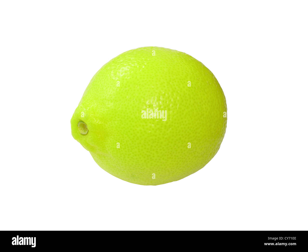 Fresh ripe lime. Isolated on white background Stock Photo - Alamy