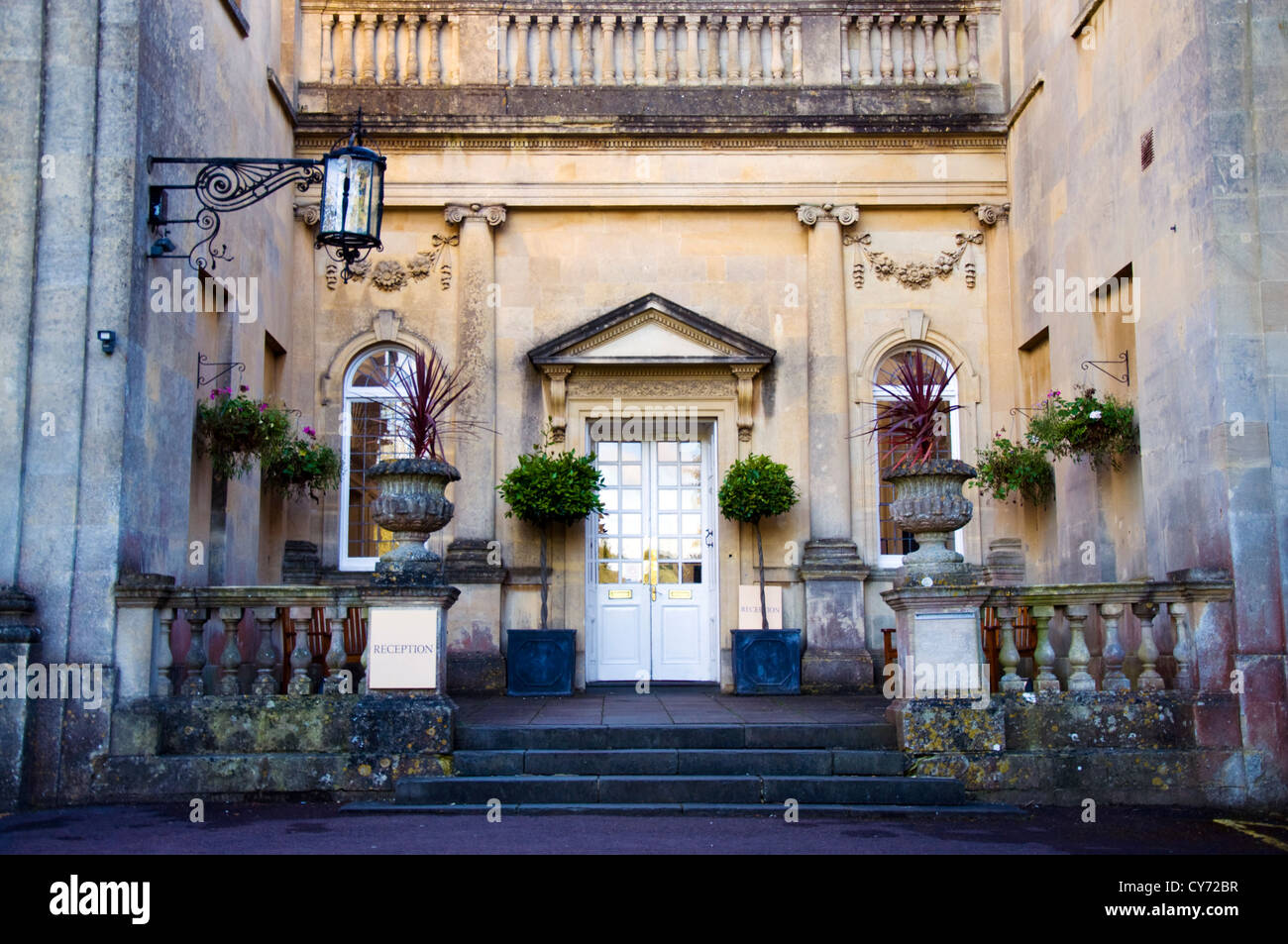 Bailbrook House Hotel Batheaston Bath Somerset frontage reception ...