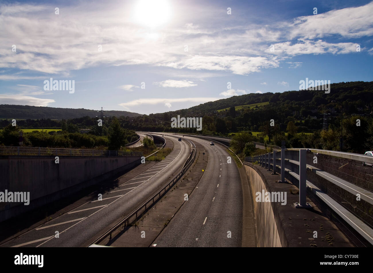 Batheaston bypass road Stock Photo - Alamy