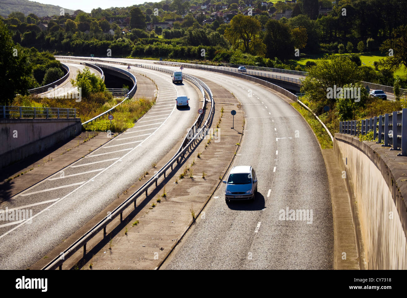 Batheaston bypass road Stock Photo - Alamy