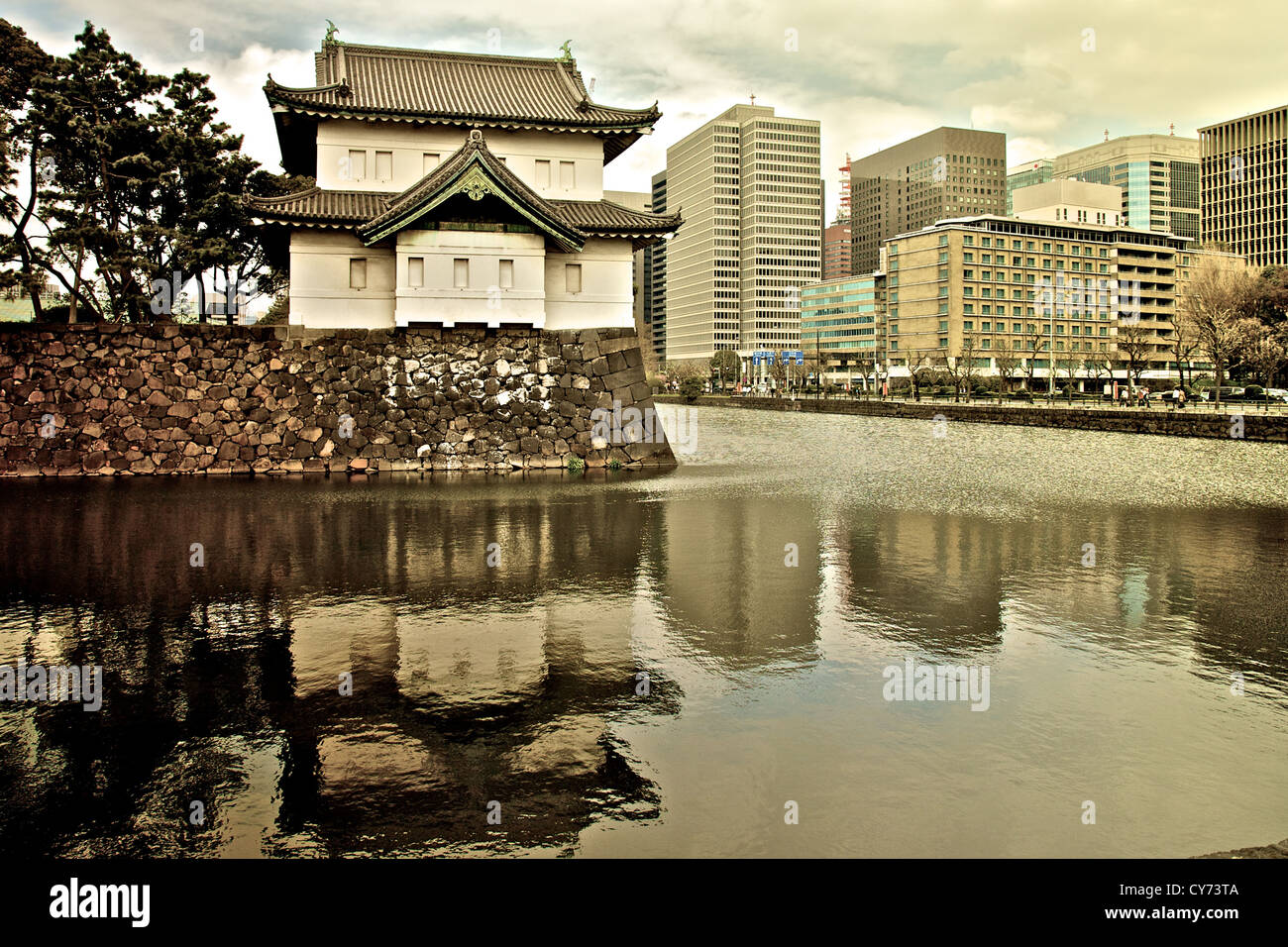 Japan imperial palace samurai hi-res stock photography and images - Alamy