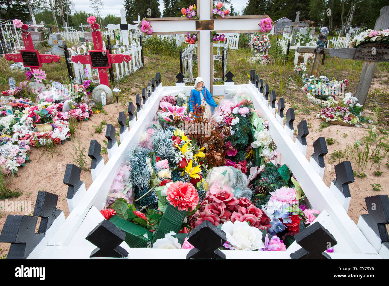 Athabasca cemetery hi-res stock photography and images - Alamy