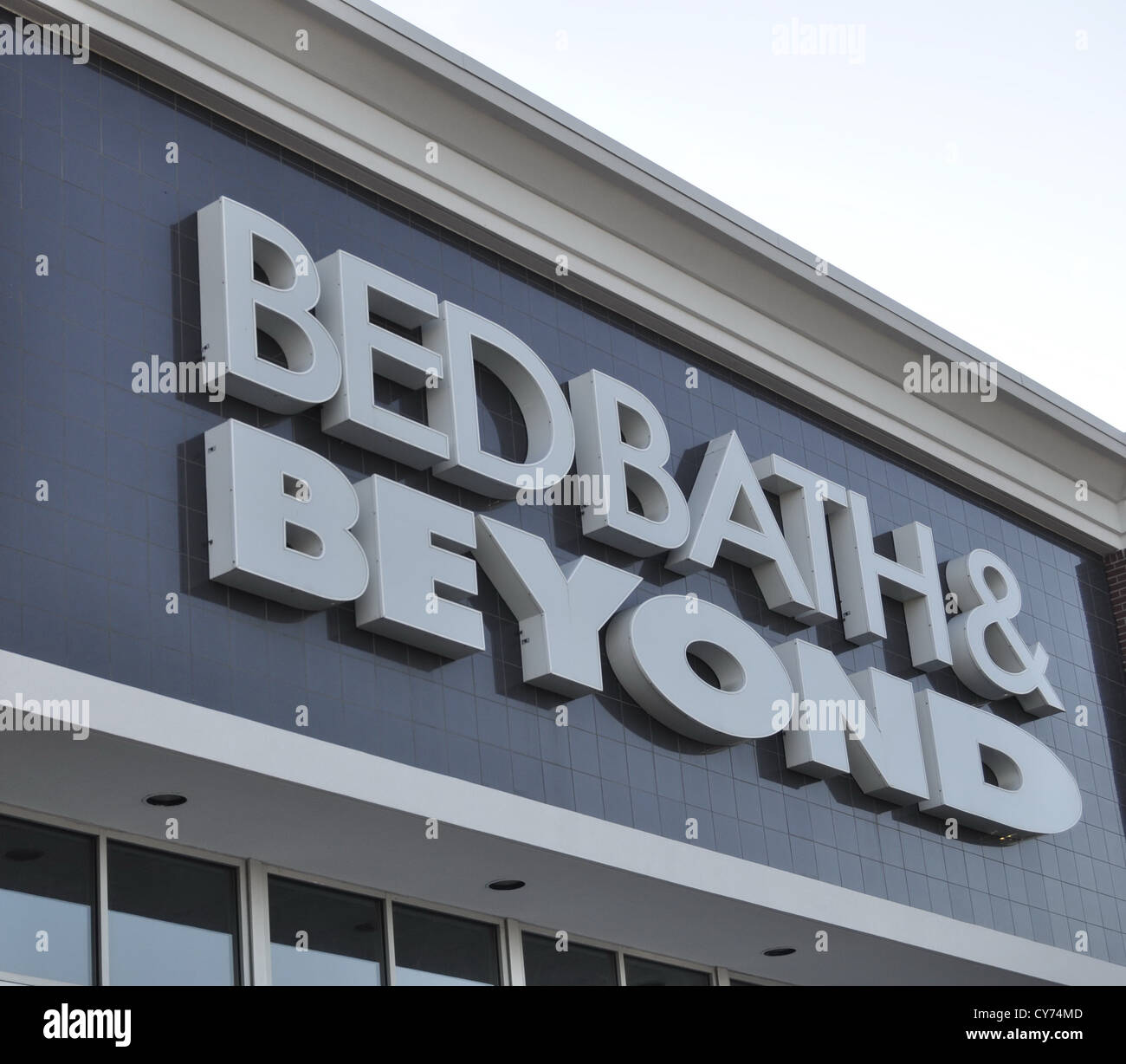 store front sign Stock Photo - Alamy