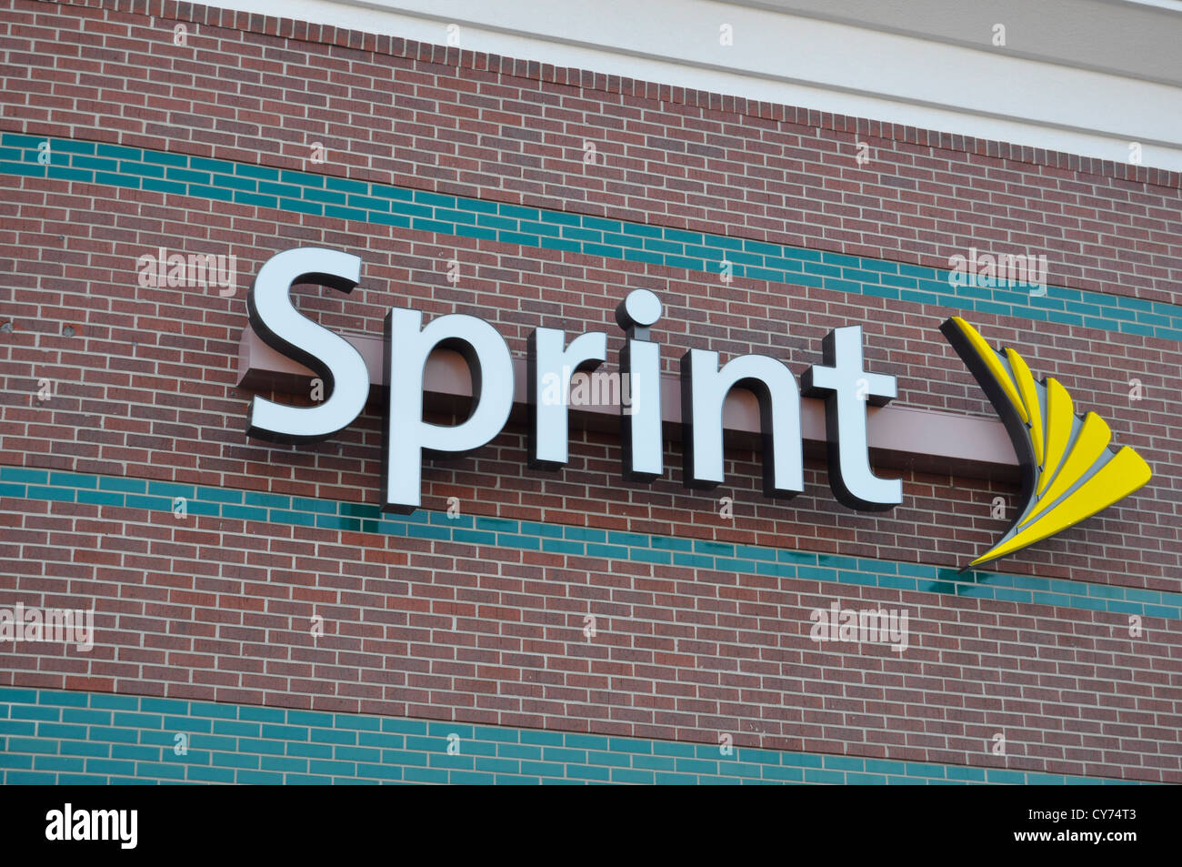 exterior sign for Sprint Stock Photo - Alamy