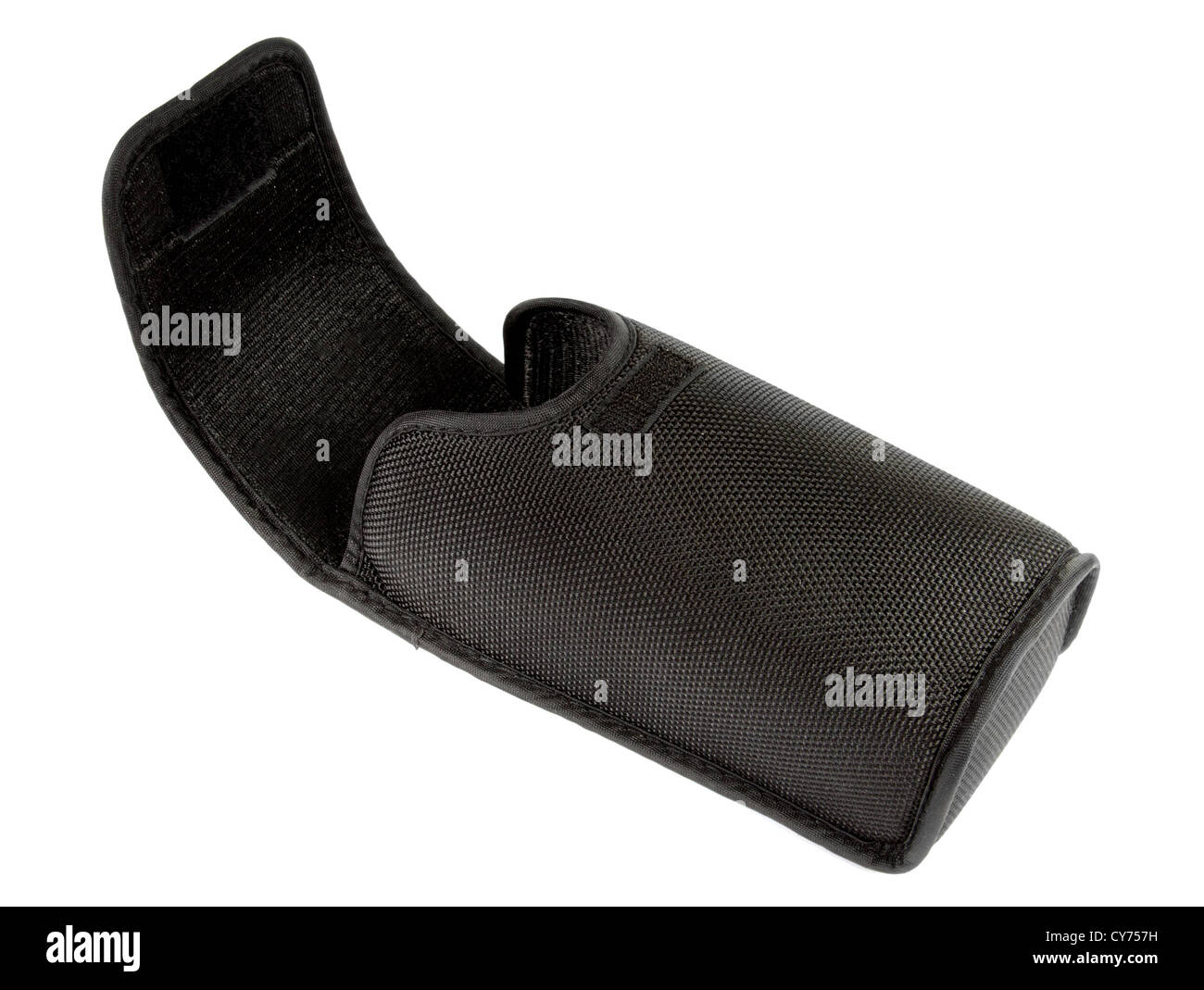 Close up shot of black case for flash Stock Photo - Alamy