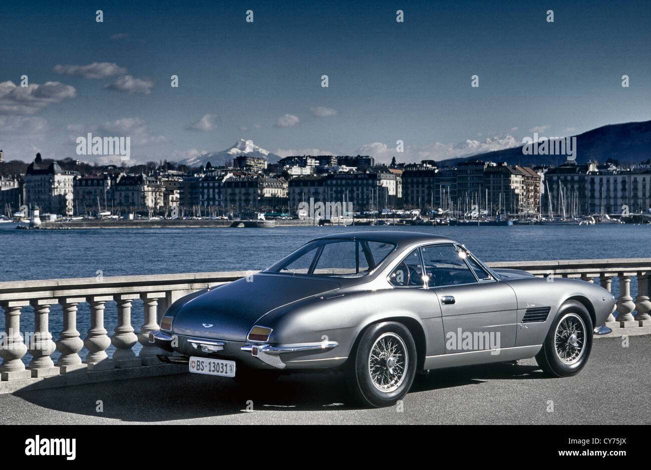 Aston Martin Bertone Jet 1961 in Geneva Stock Photo - Alamy