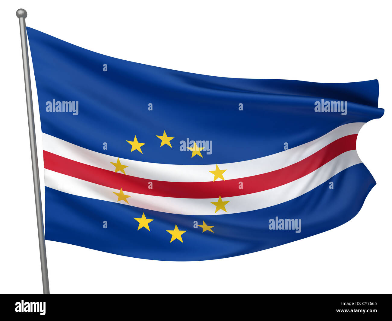 Cape Verde National Flag - All Countries Collection - Isolated Image ...