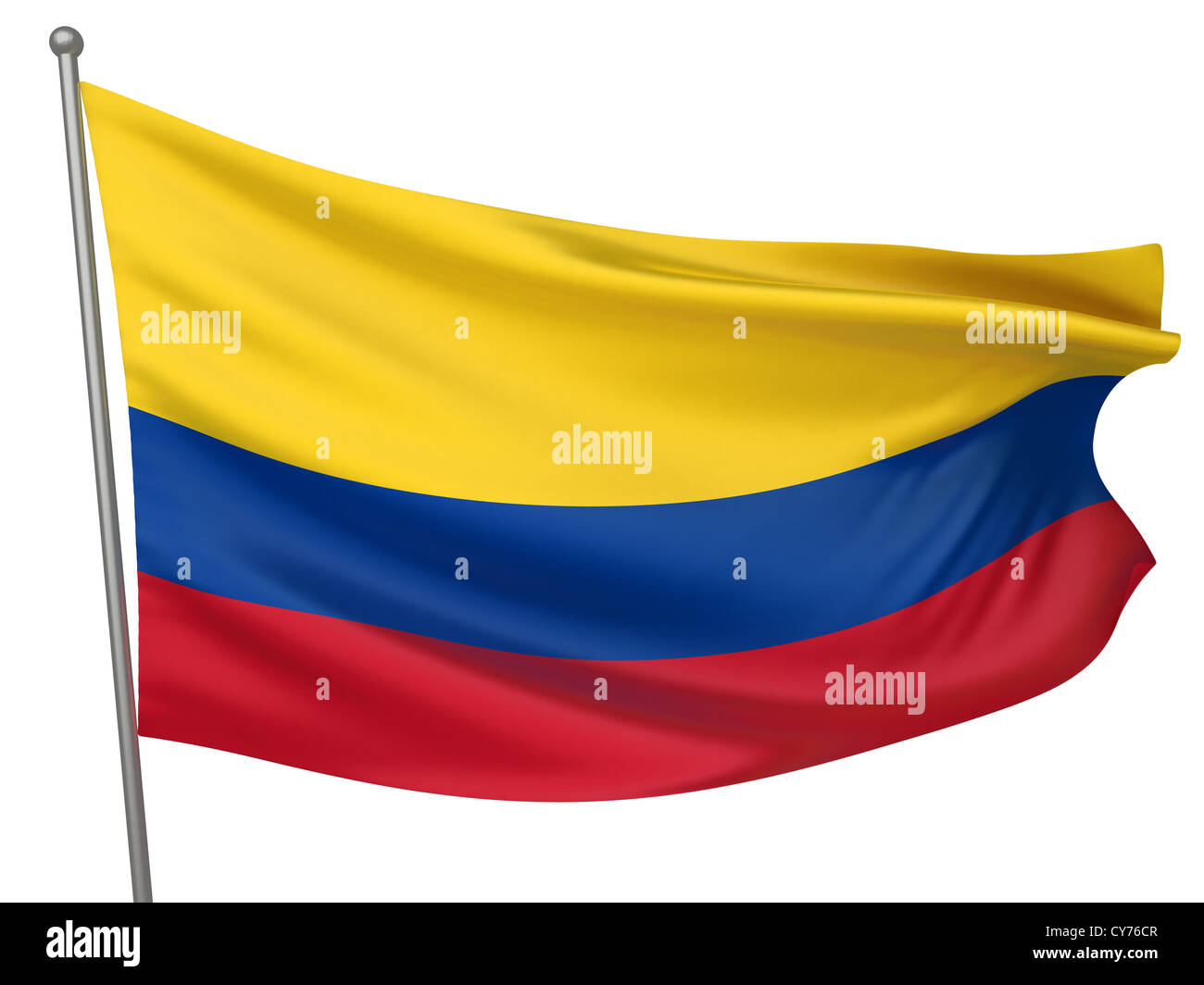Colombia National Flag - All Countries Collection - Isolated Image ...