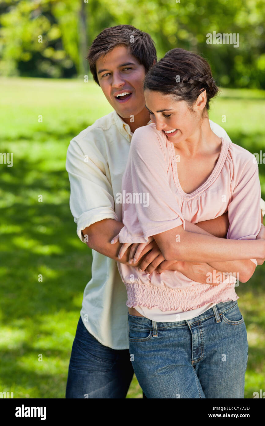 Hugging From Behind Around Waist