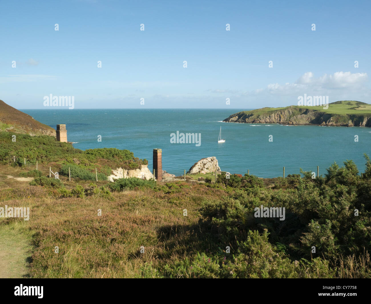 Porth wen isle of anglesey north wales hi-res stock photography and ...