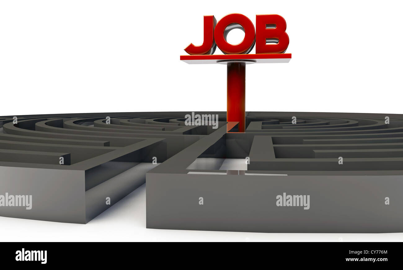 circular labyrinth isolated on white background Stock Photo - Alamy