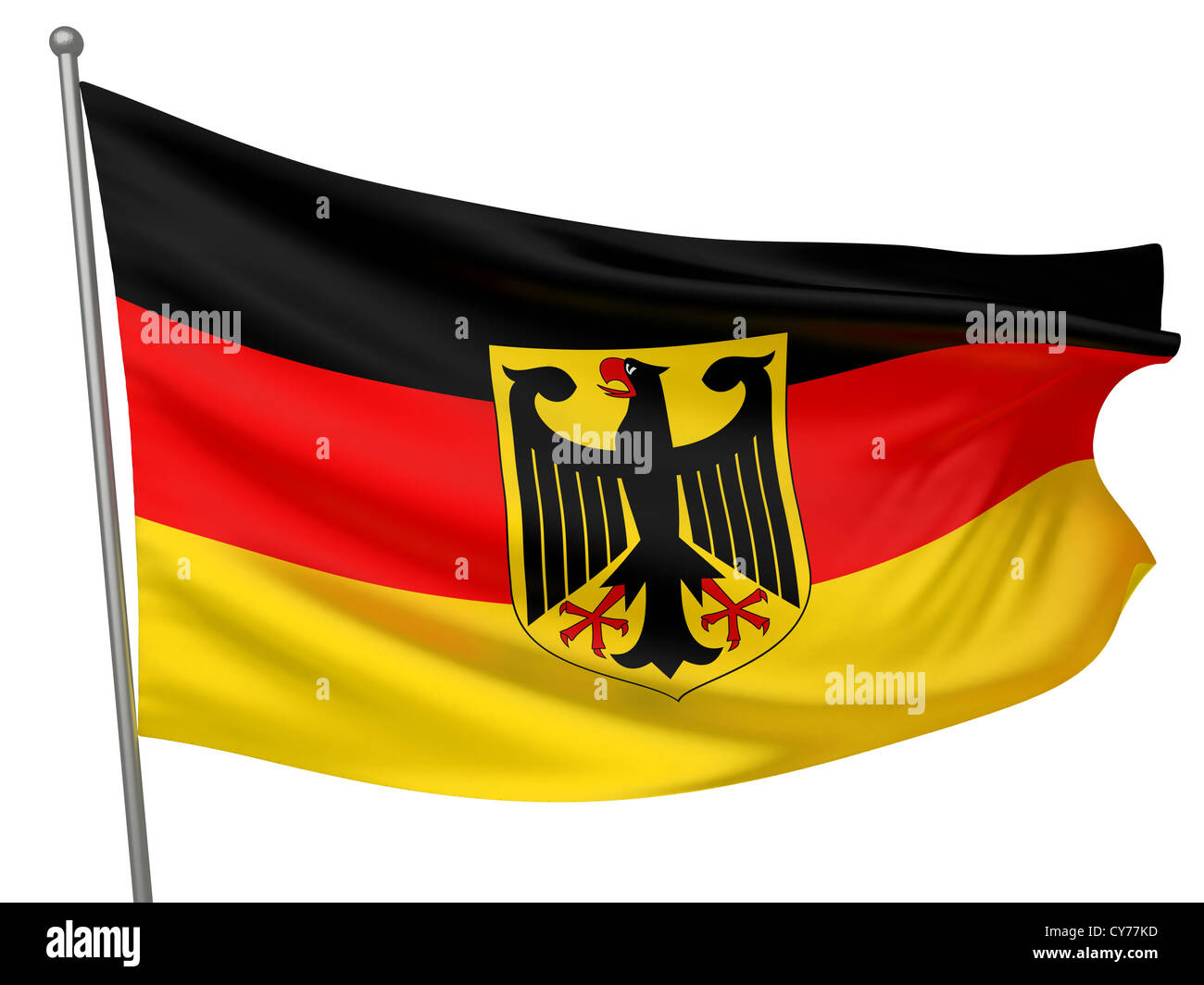 Germany National Flag - All Countries Collection - Isolated Image Stock ...