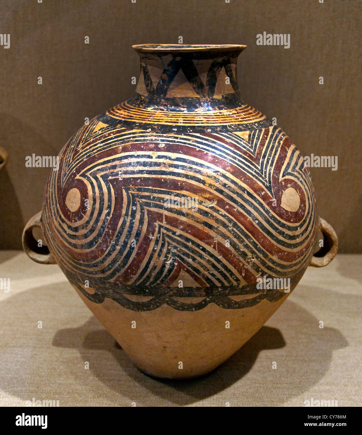 Jar Hu Neolithic Majiayao Banshan ca. 2650–2350 B.C 34 cm China Chinese ...