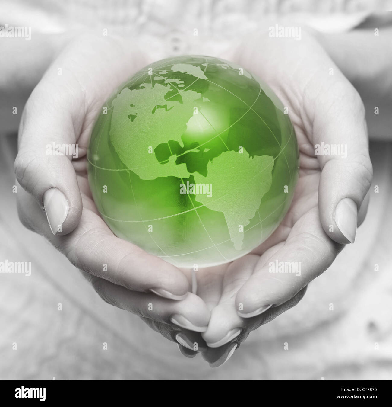 Environment take care hands holding earth hi-res stock photography and ...